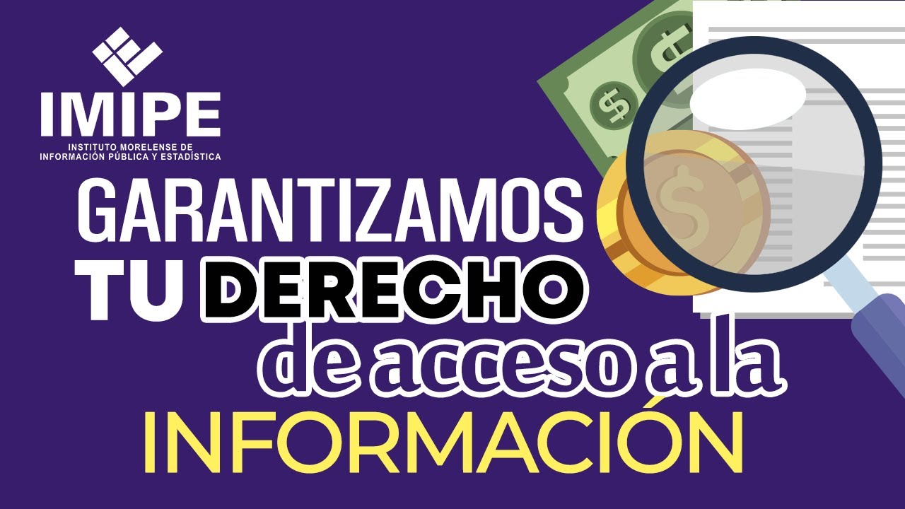 ¿Qué es el derecho de acceso a la información pública?