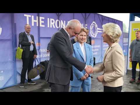 Ursula von der Leyen arrives in Kyiv and debates Ukraine's integration into the EU's single market!