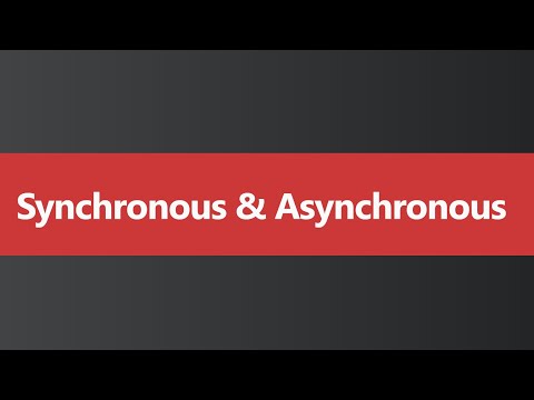 Synchronous and Asynchronous (Hindi)