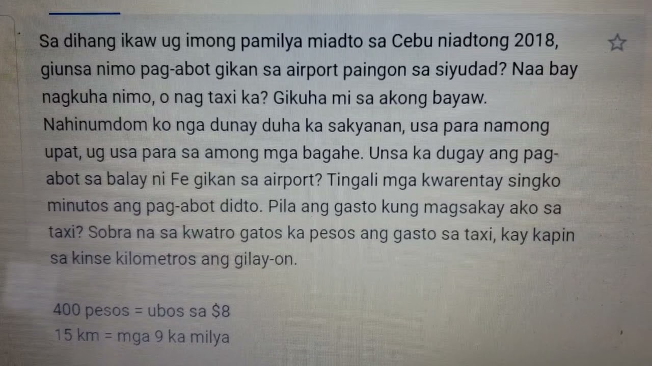 Learn Bisaya Cebuano #150: Wala mi nisakay anang taxi; We didn't ride in that taxi.