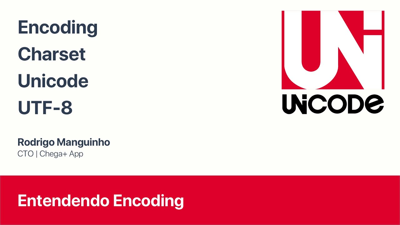 #1 UTF-8 Encoding