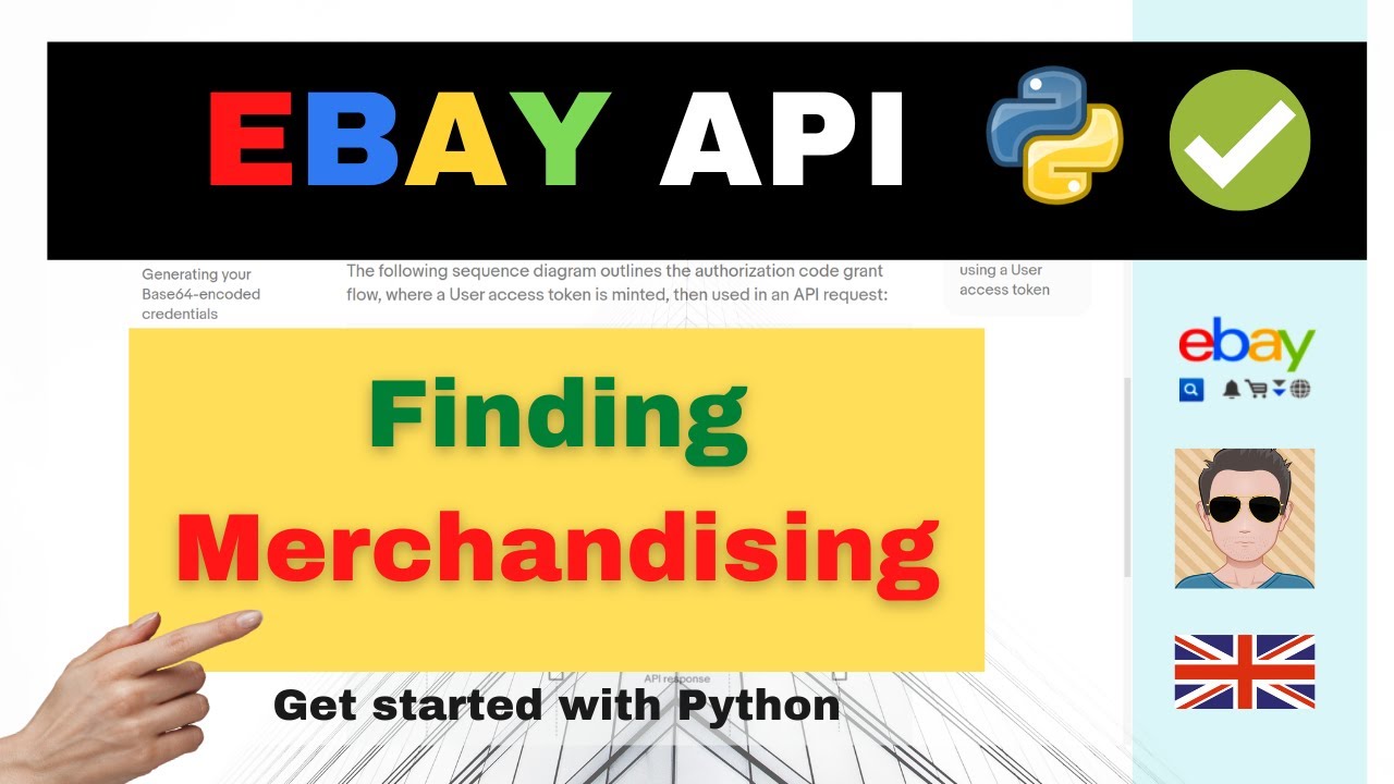 EBAY API | finding | merchandising | Python code