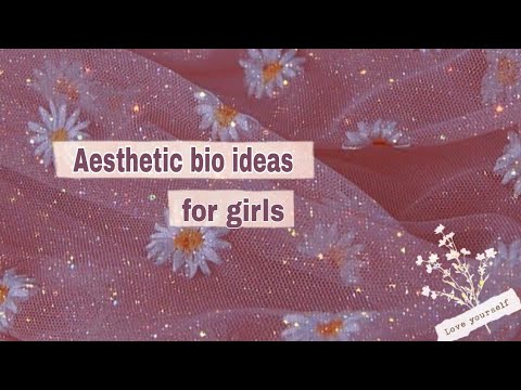 Aesthetic bio ideas for girls//Aesthetic captions//Instagram bio//Aisholic