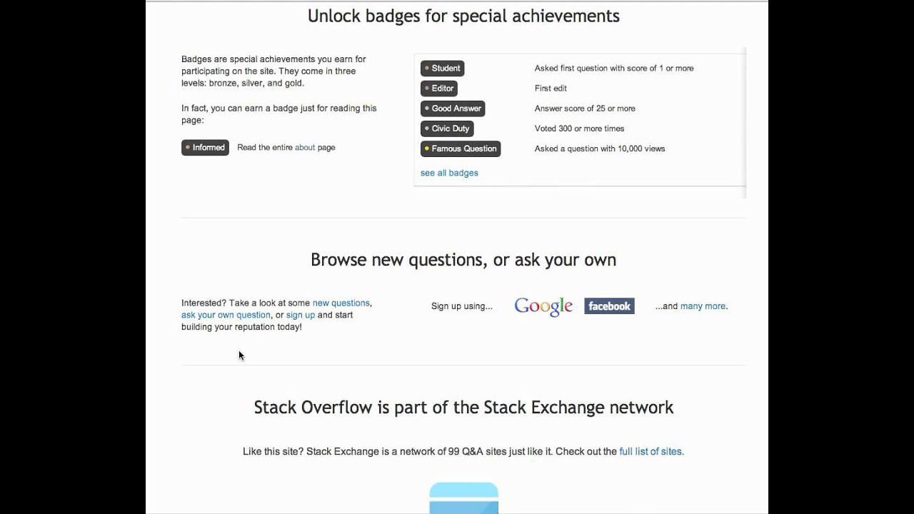 Stack Overflow: A question and answer site for professional and enthusiast programmers
