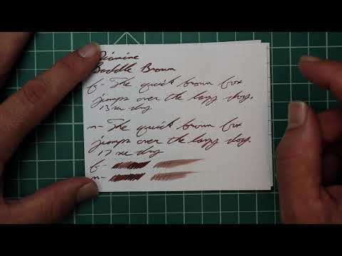 Diamine Saddle Brown Fountain Pen Ink #fountainpenink #fountainpens