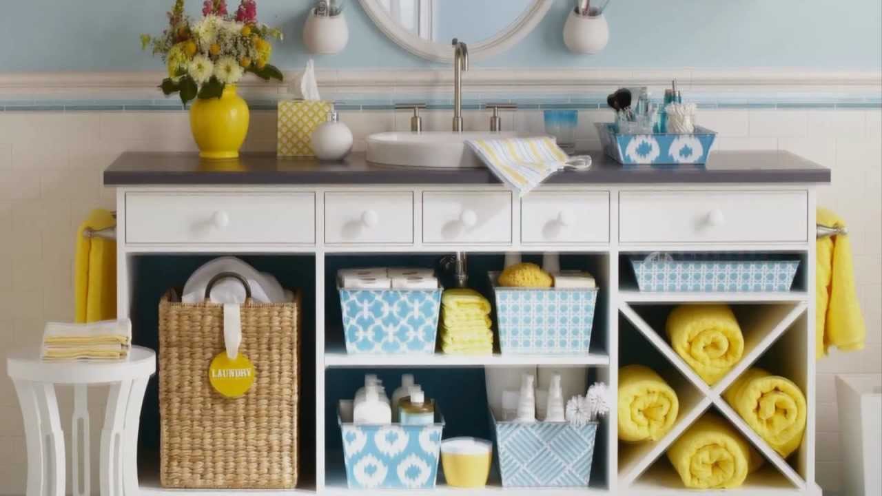 Easy Storage Ideas for Your Bathroom