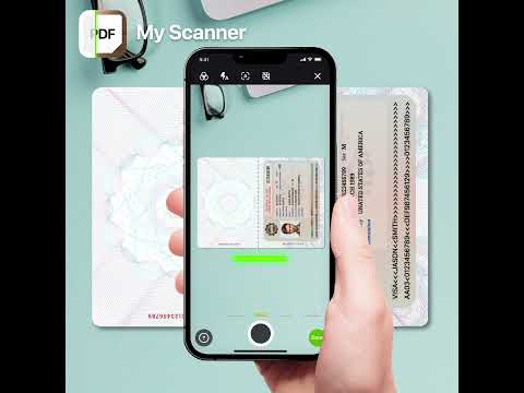 My Scanner - Scan Passports and ID Cards SCAN 1350 Open passport 1x1