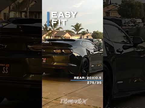 2016 Chevrolet Camaro SS with 20x10 Rohana Rfx11 and Nitto 285x30 on ...