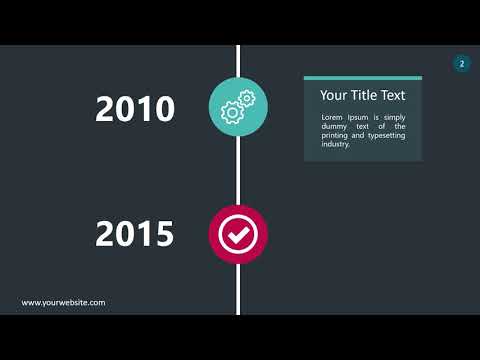 Timeline Infographic - Animated PowerPoint Template