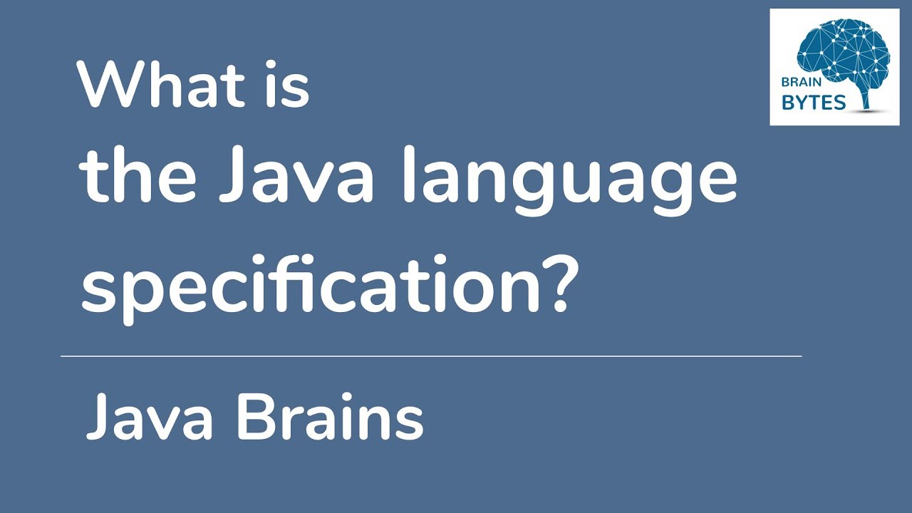 What is the Java Language Specification?