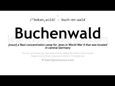 Pronunciation of Buchenwald | Definition of Buchenwald