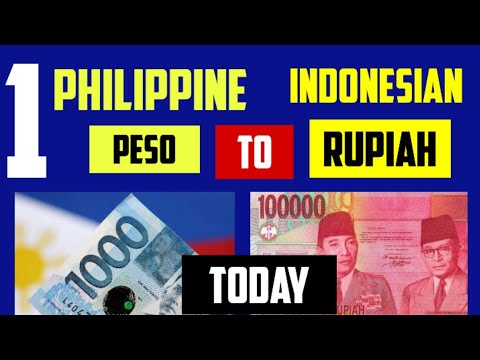 1 PHP to IDR 1 peso to idr Philippine Peso to Indonesian Rupiah