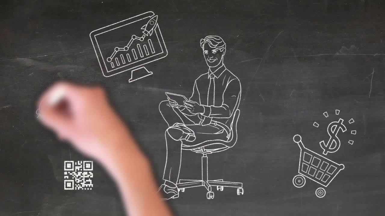 Blackboard Animation Video