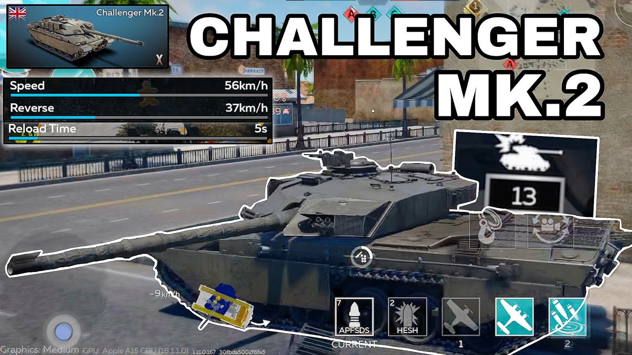 A British tank that’s actually fast | War Thunder Mobile