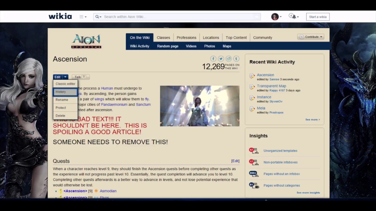 Fandom University - Admin Actions - Undo, Rollback, & Delete