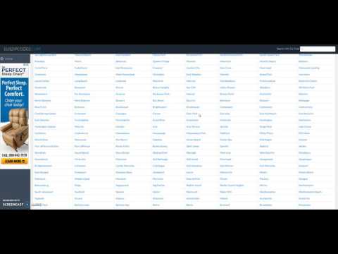 State New York NY USA Zip Codes, Cities, Counties