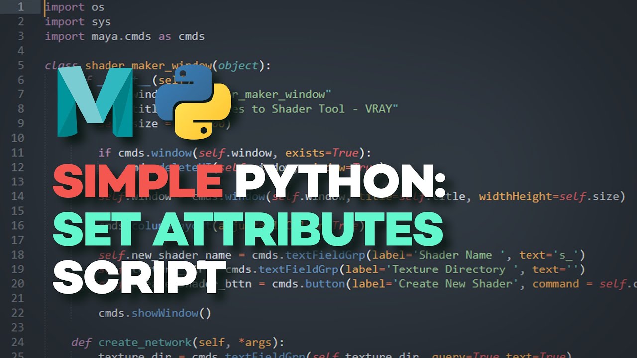 Effortlessly Update Multiple Objects in Maya with Code - Simple Python