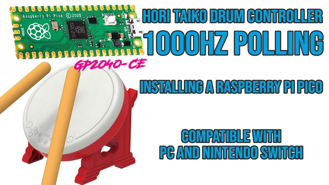 1000hz Polling Guide for HORI Taiko Drum Controller