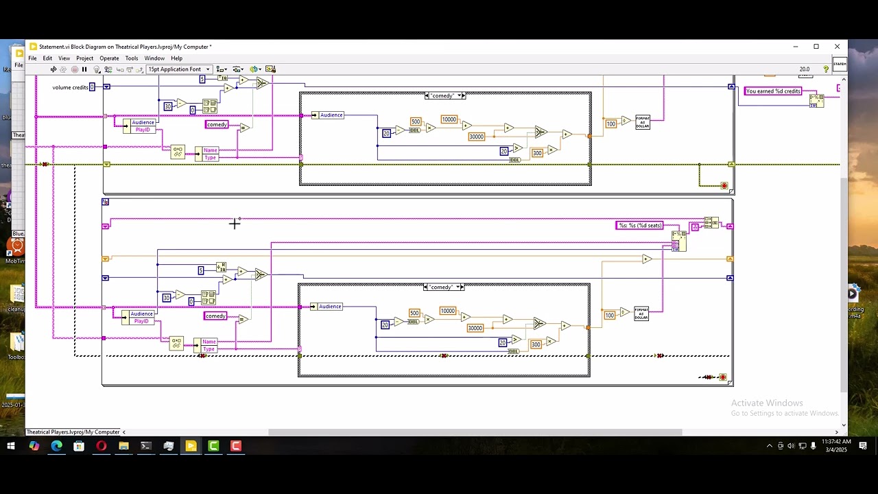 Simple Split Loop in LabVIEW