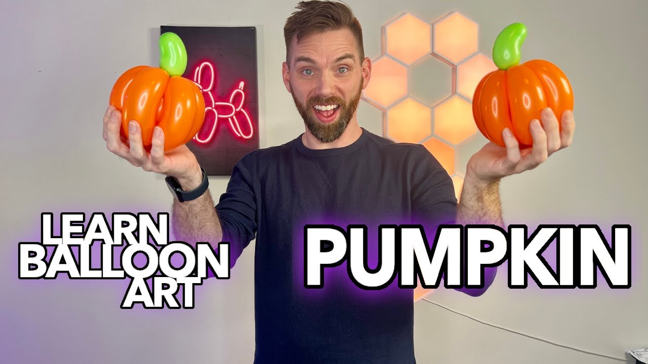 Easy Pumpkin Balloon Twisting Tutorial!