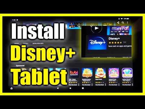 How to GET & Install Disney Plus on Amazon Fire HD 10 Tablet (Fast Method)