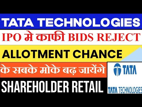 TATA Technologies IPO Allotment Chances 🔥| TATA Technologies IPO Shareholder Quota