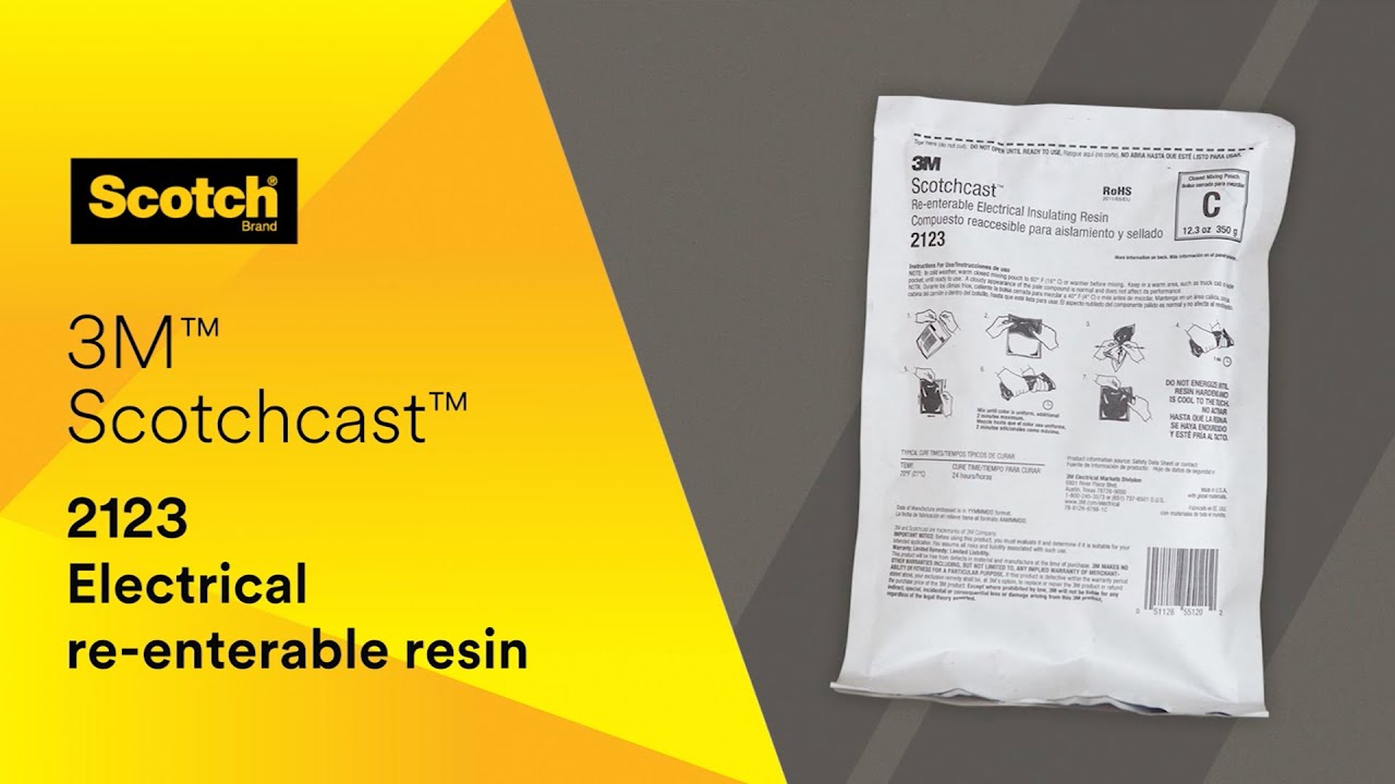3M Scotchcast - Electrical re-enterable resin