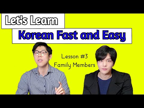 Learn Korean with Korean Dost | Family in Korean | What does Oppa mean?
