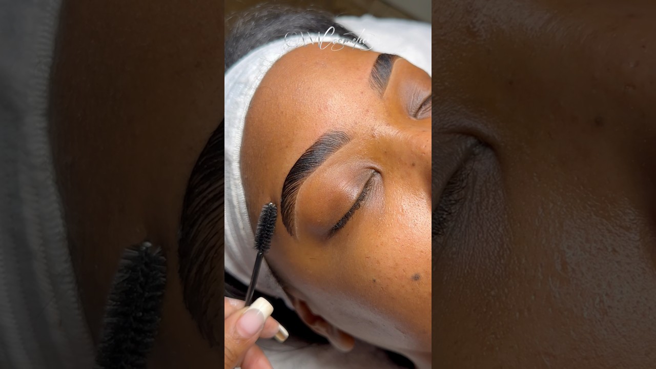 Brow Lamination Tutorial #esthetician #eyebrows #trending #sobrancelhas #browlamination #brows