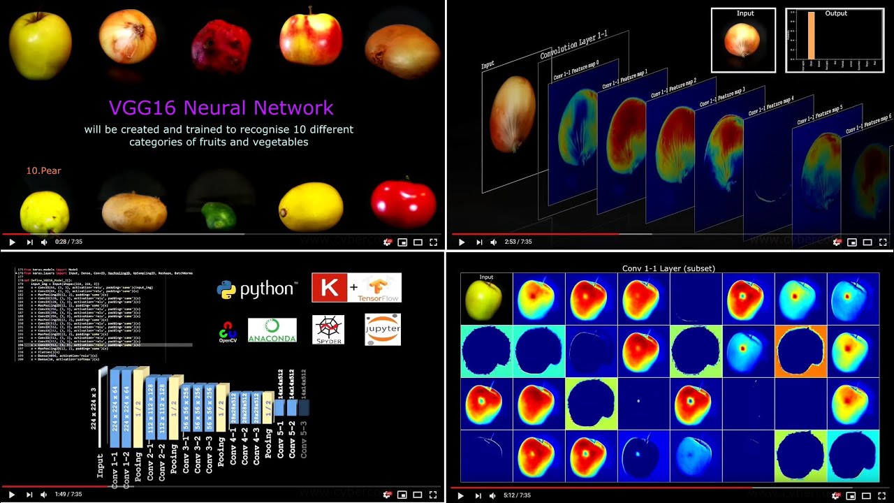 VGG16 Neural Network Visualization