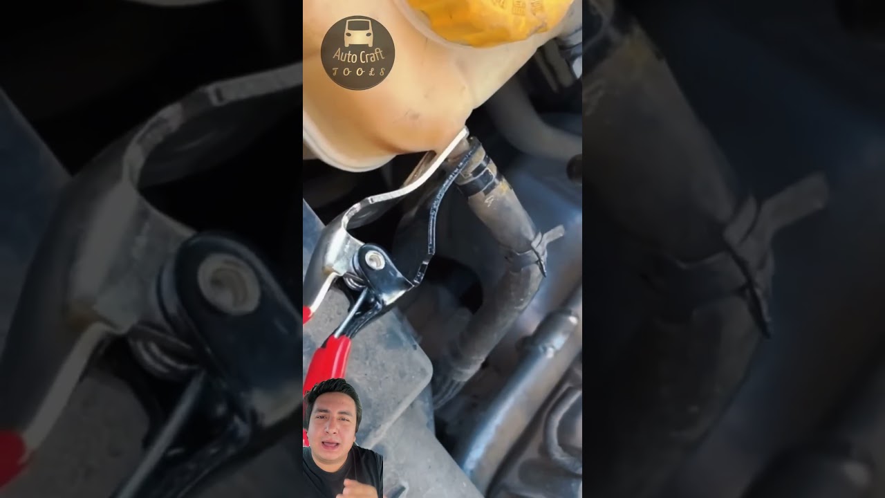 Pliers for easy hose removal #mechanics #cars #workshop