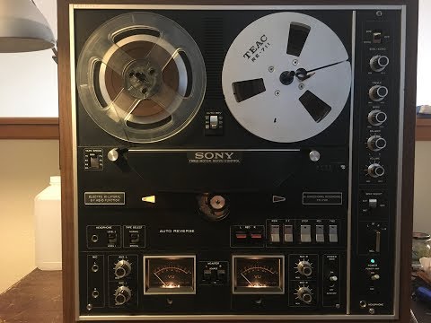 SONY TC-730 Reel to Reel Repair - The Deck Won't Play