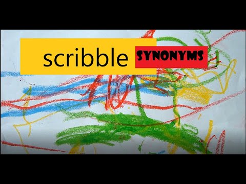 Synonyms "Scribble"