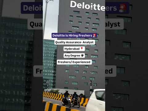Deloitte Recruitment 2024 | Job Vacancy 2024 | Job Vacancy 2023 | Deloitte Biggest Off campus Drive