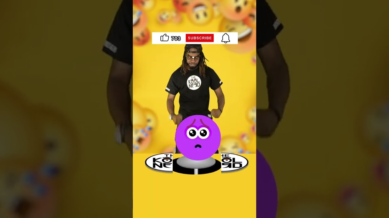 Skype Smile Emoji Nerd Smash PURPLE