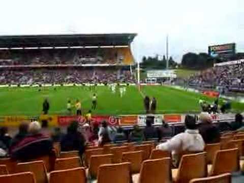 Warriors Try at Mt. Smart Stadium Auckland