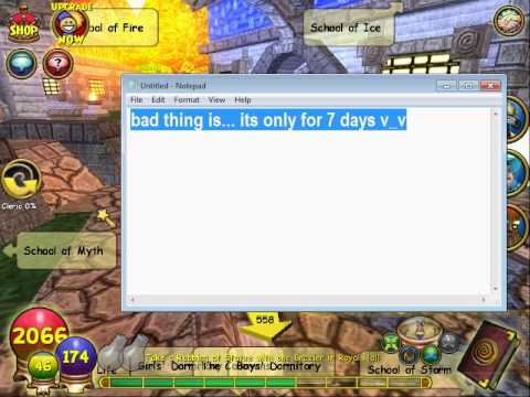 Wizard101 - MOUNT CODE!!!!