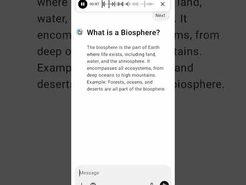 What is a Biosphere?