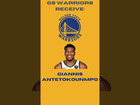 TRADING Giannis Antetokounmpo To The Golden State Warriors! #nba #basketball #viral