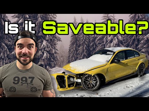 I BOUGHT A DESTROYED G80 BMW M3 WITH HIDDEN DAMAGE!