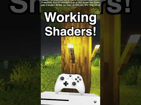 XBOX SHADERS Work in 2025! #minecraft #minecraftshaders #minecraftxbox