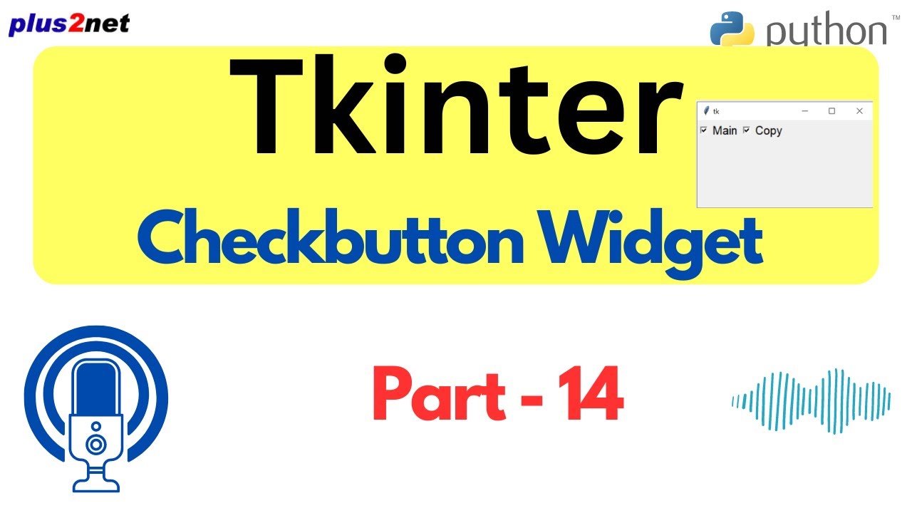 Adding Checkbuttons to Your Python GUI with Tkinter: A Complete Guide #checkbutton #python #tkinter