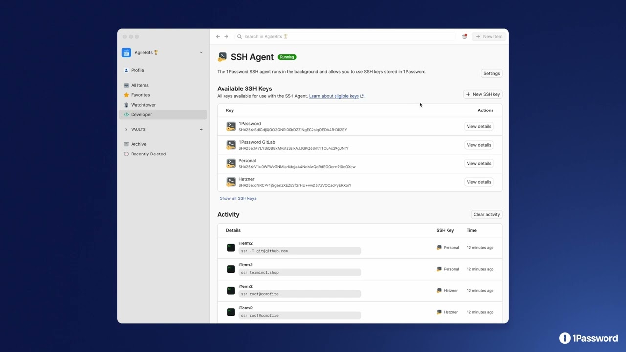 Introducing the new 1Password Developer experience