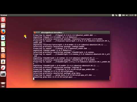 Learn ubuntu install gimp from terminal - Mind Luster