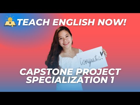 Coursera Teach English Now! Capstone Project Specialization 1 Micro Lesson Teaching Video