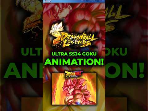 New ULTRA SSJ4 Goku (Daima) Animation Art Concept! 🔥