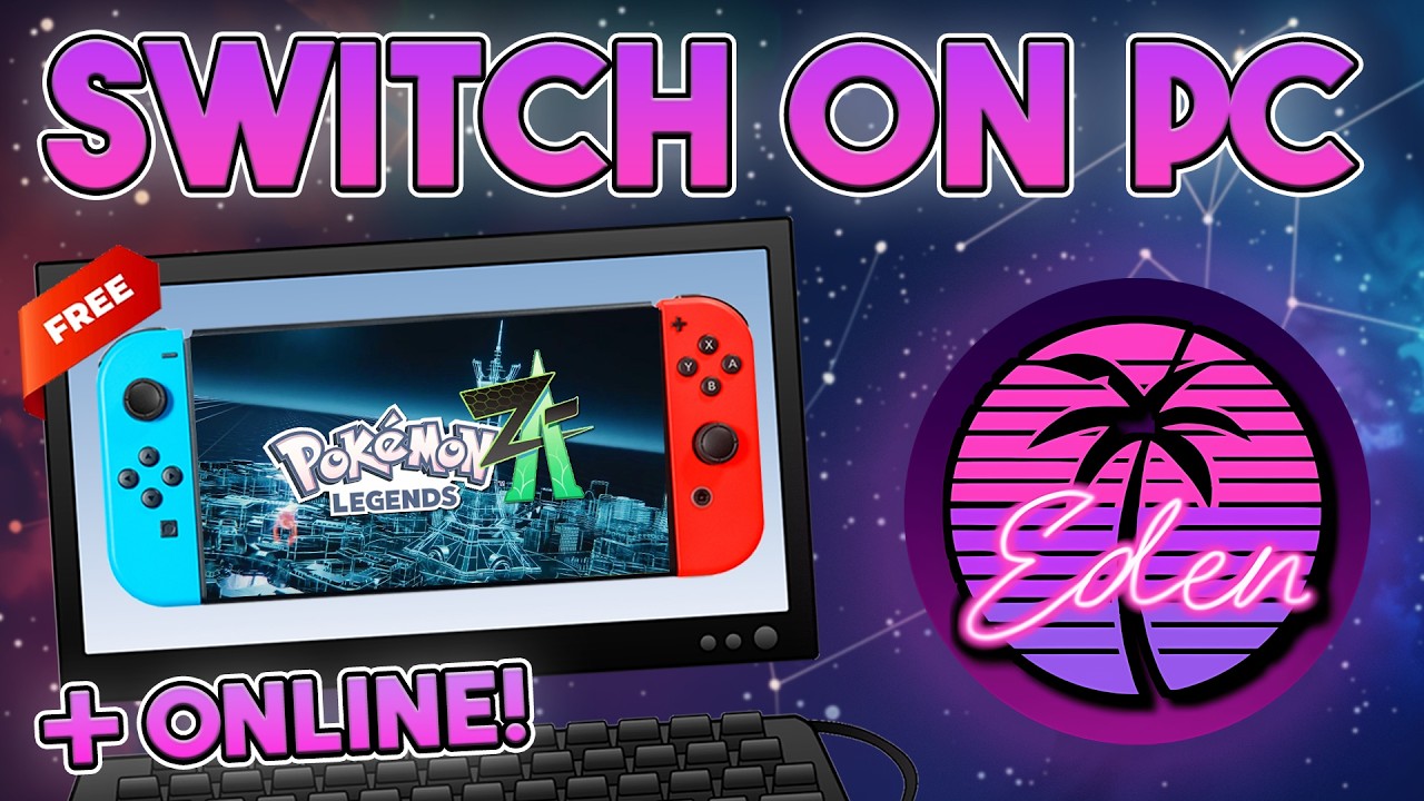 FULL Guide to play Switch Games on PC + Mods & Online! (Eden Emu)