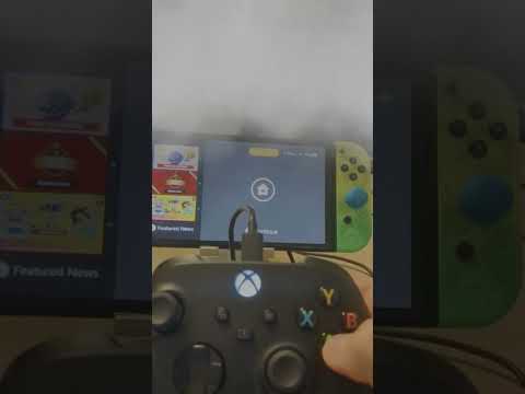Connecting an Xbox controller to a Nintendo Switch