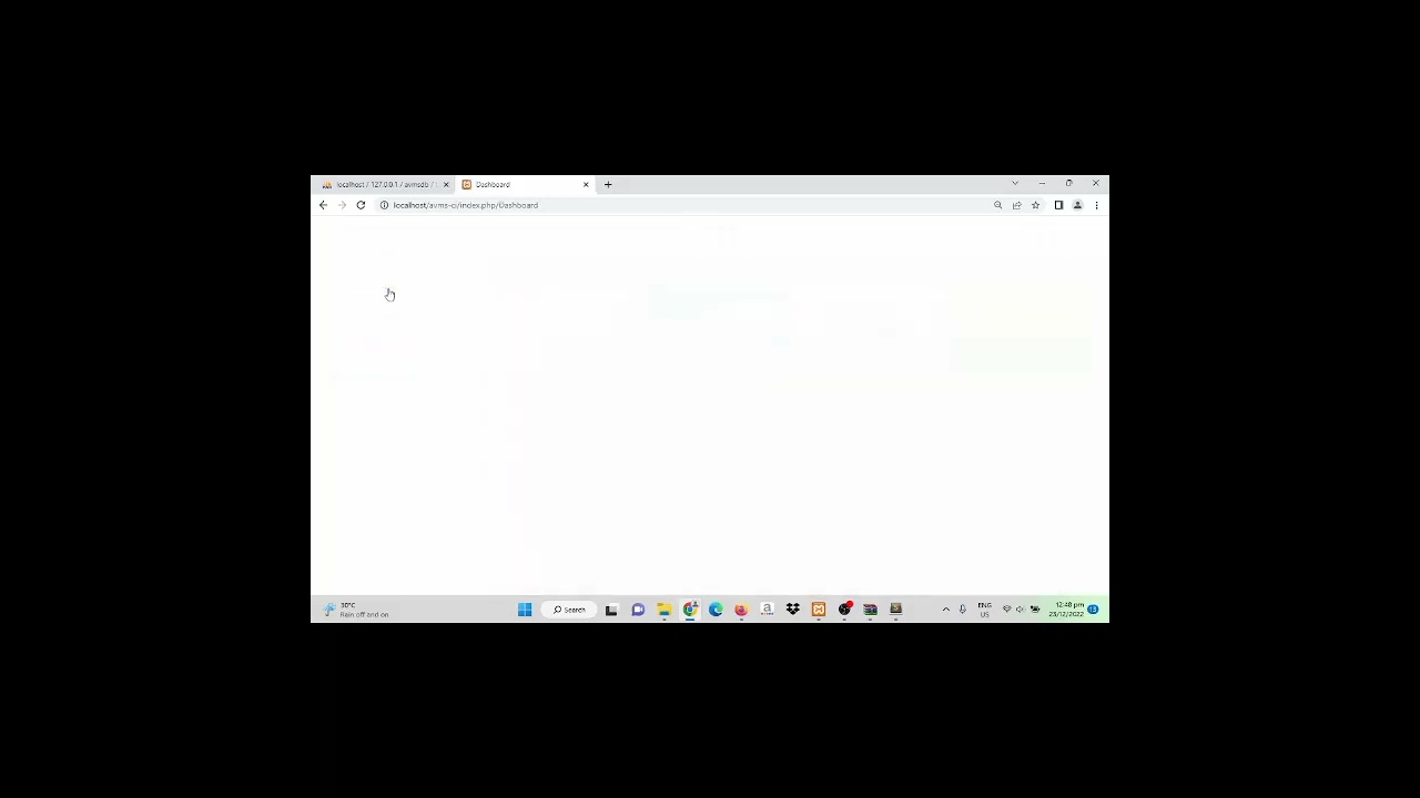 WEBSITE DESIGN (Using CodeIgniter)