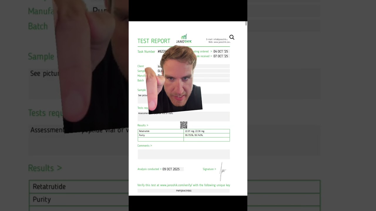 How to understand a certificate of analysis or COA